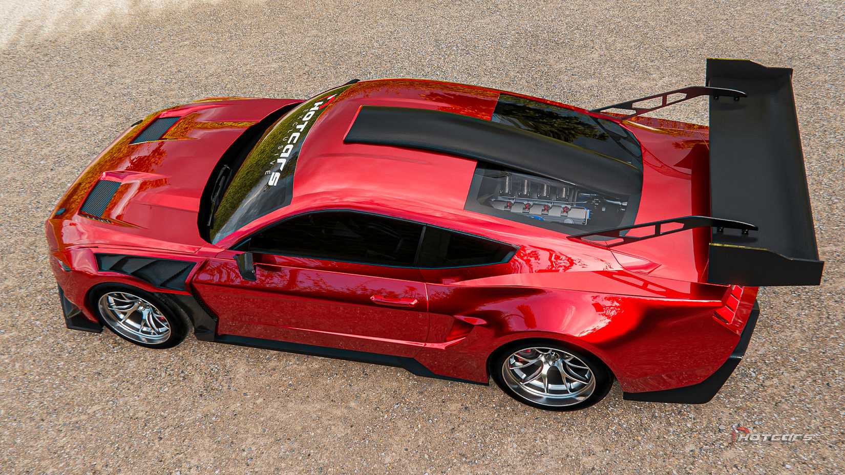Could The Ford Mustang GTD Go Mid-Engine? A Render Explores The ...
