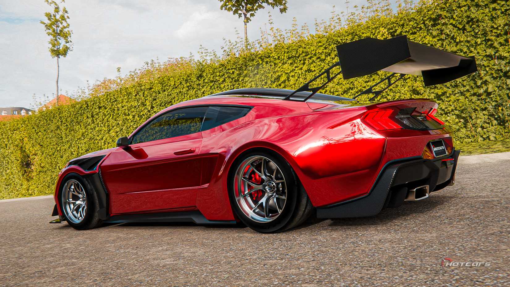 Could The Ford Mustang GTD Go Mid-Engine? A Render Explores The ...