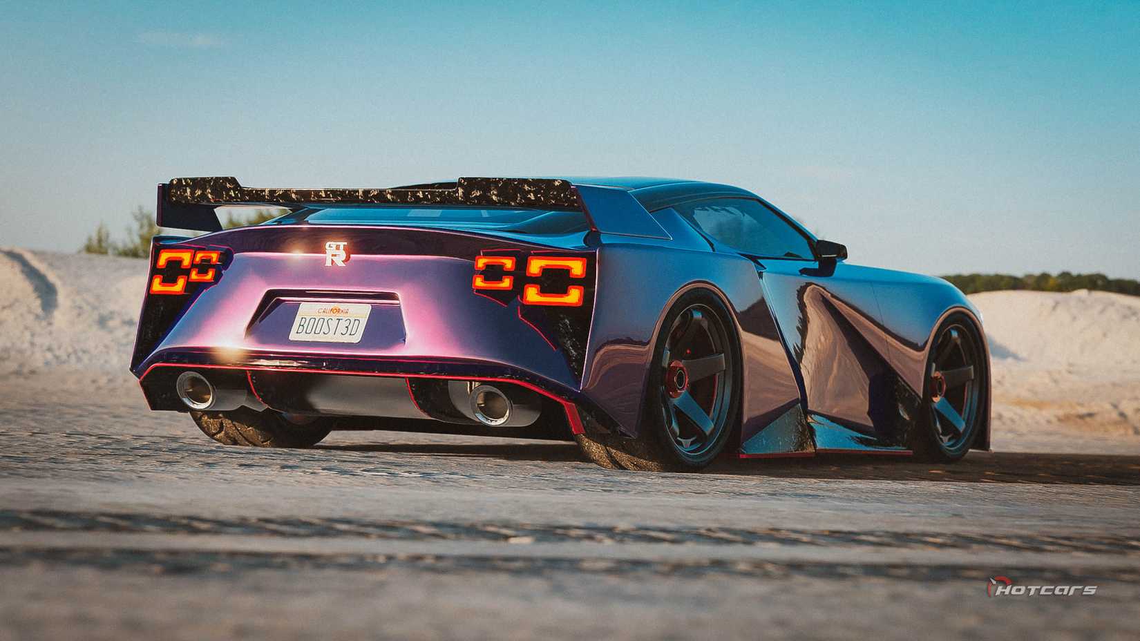 This Next-Gen Nissan R36 GT-R Render With A V8 Is Pretty Slick