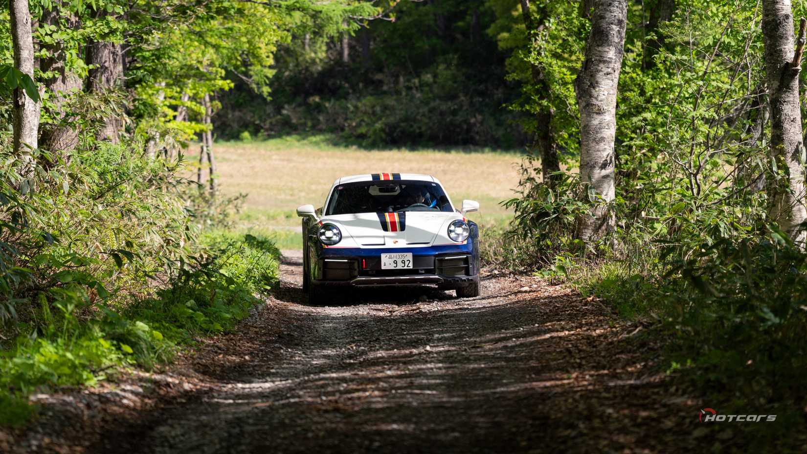 Conquering Japan's Volcanic Roads With The Porsche 911 Dakar