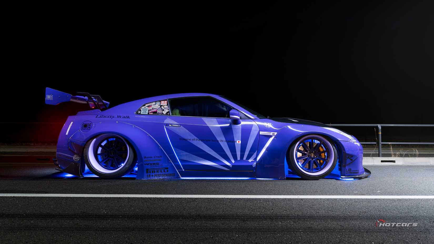 Meet The Owner Of The Purple Liberty Walk GT-R That Dominates The ...