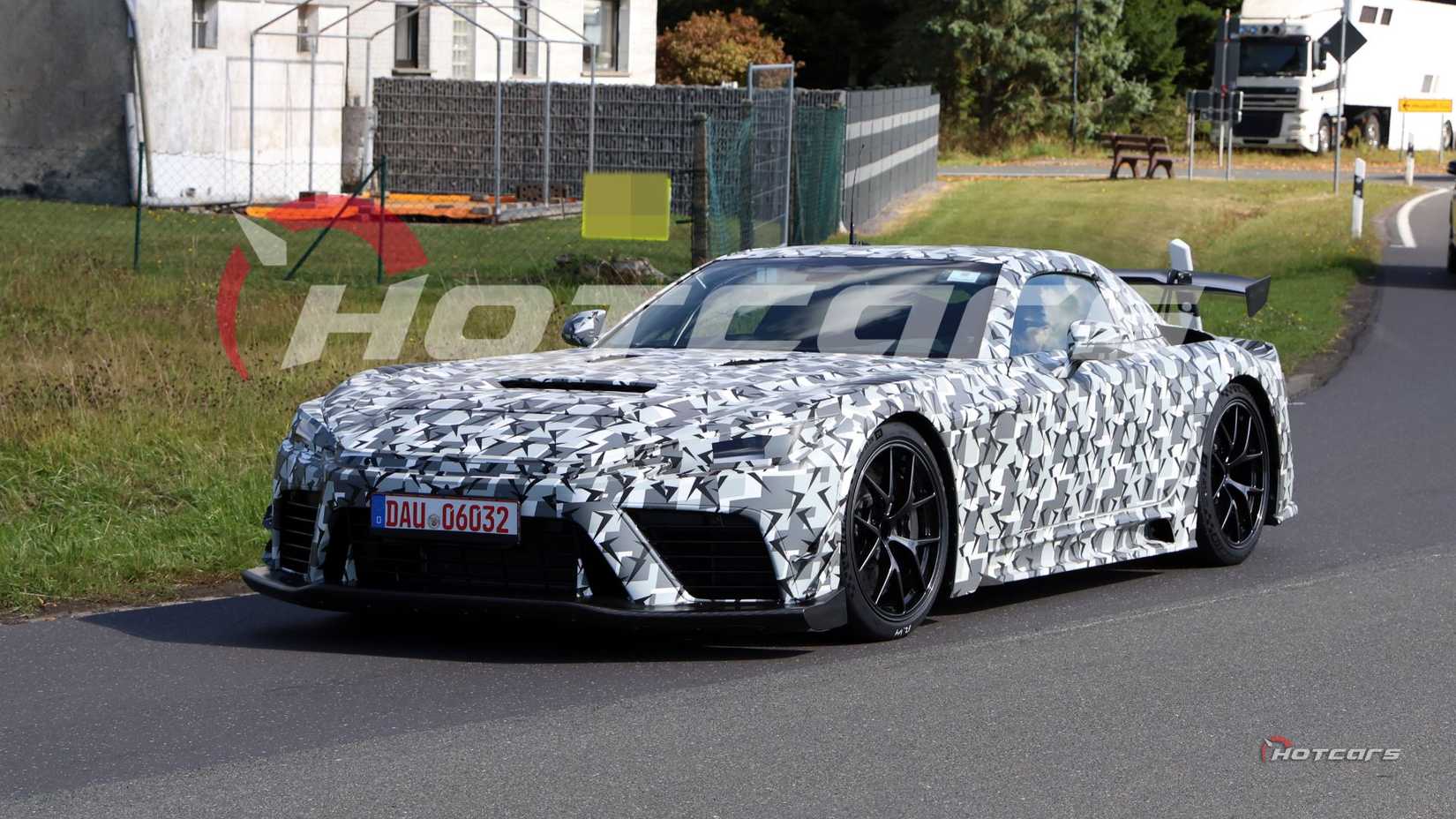 Lexus LFA Successor Spied With Wild Aero And Supercar Swagger