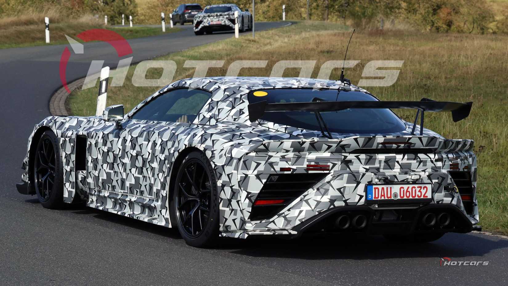 Lexus LFA Successor Spied With Wild Aero And Supercar Swagger