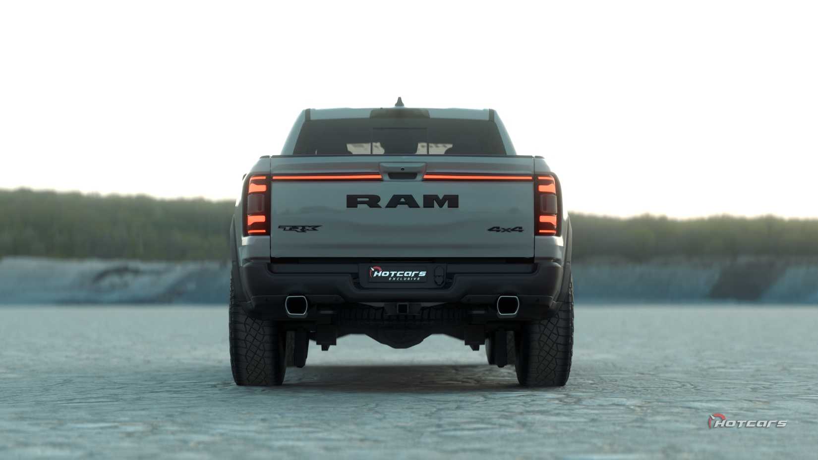 2027 Ram TRX Midsize Pickup Truck Design Render